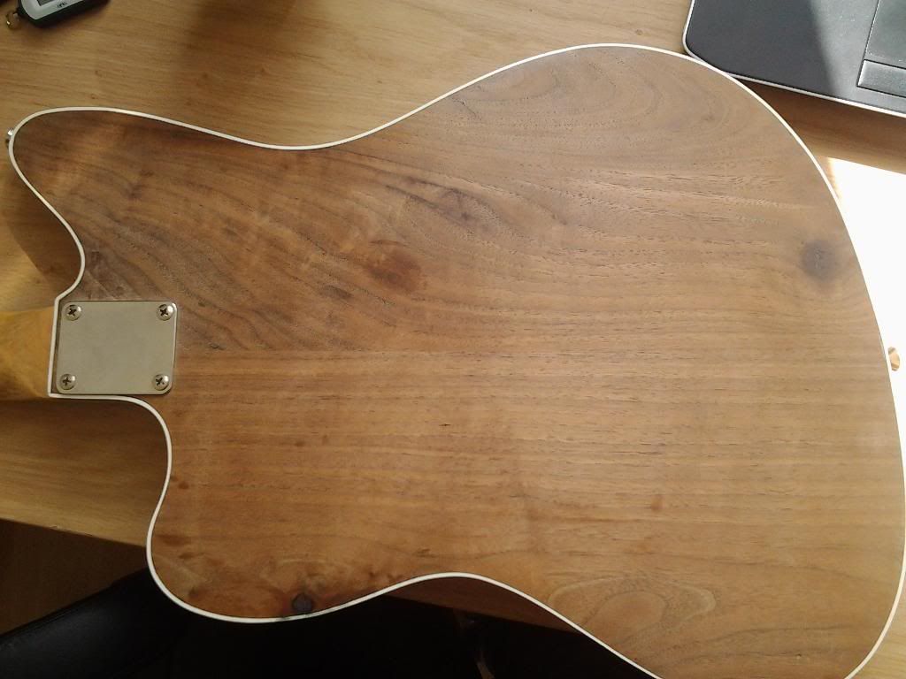 NGD: FinnEli Hollowbody Walnut Jazzmaster (by Ohm-men) - OffsetGuitars.com